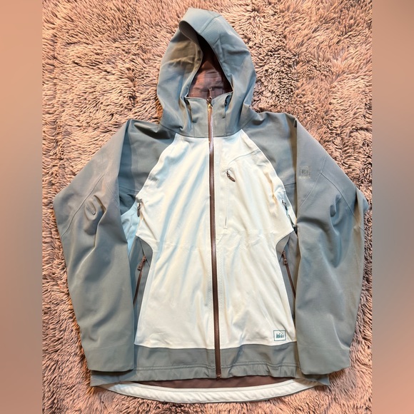 REI | Jackets & Coats | Rei Waterproof Motility Rain Jacket Womens Size ...